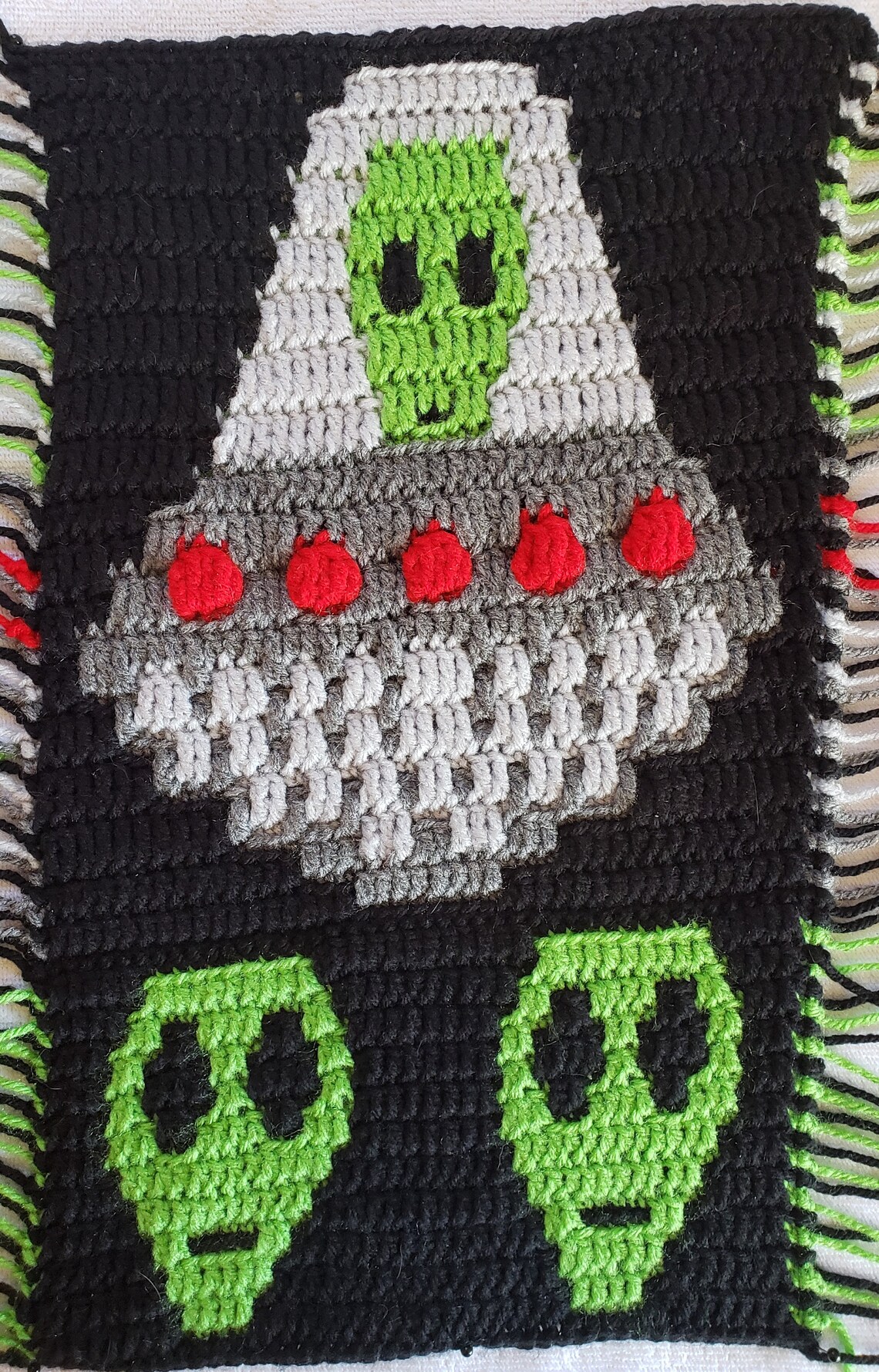 Alien Mosaic Crochet Pattern (PDF) - Etsy