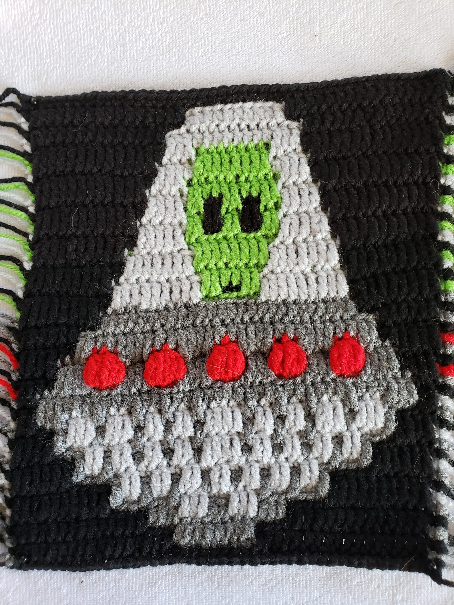 Alien Mosaic Crochet Pattern (PDF) - Etsy