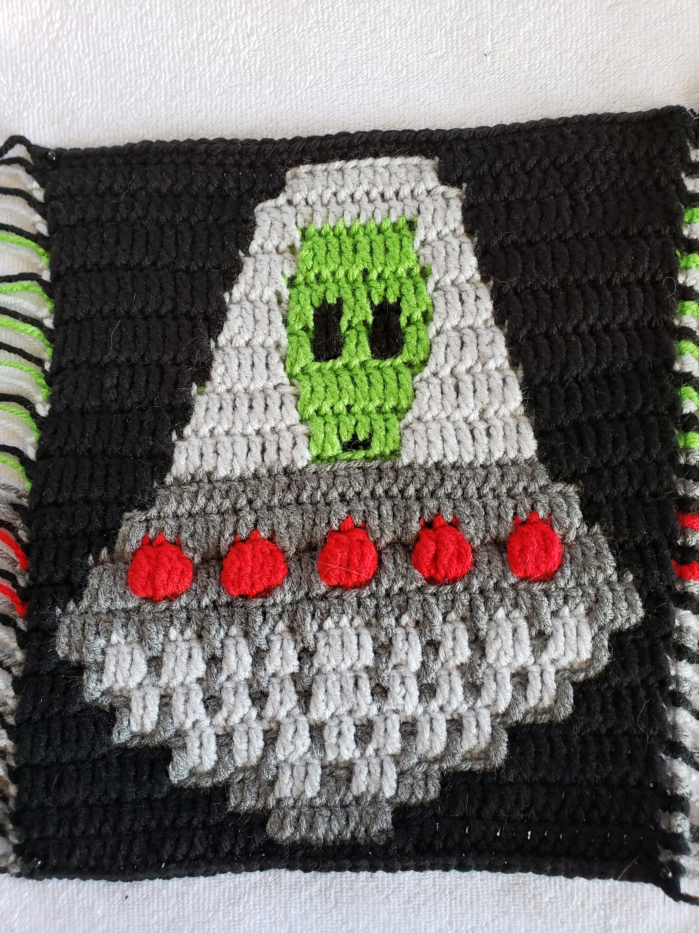 Alien Mosaic Crochet Pattern (PDF) - Etsy