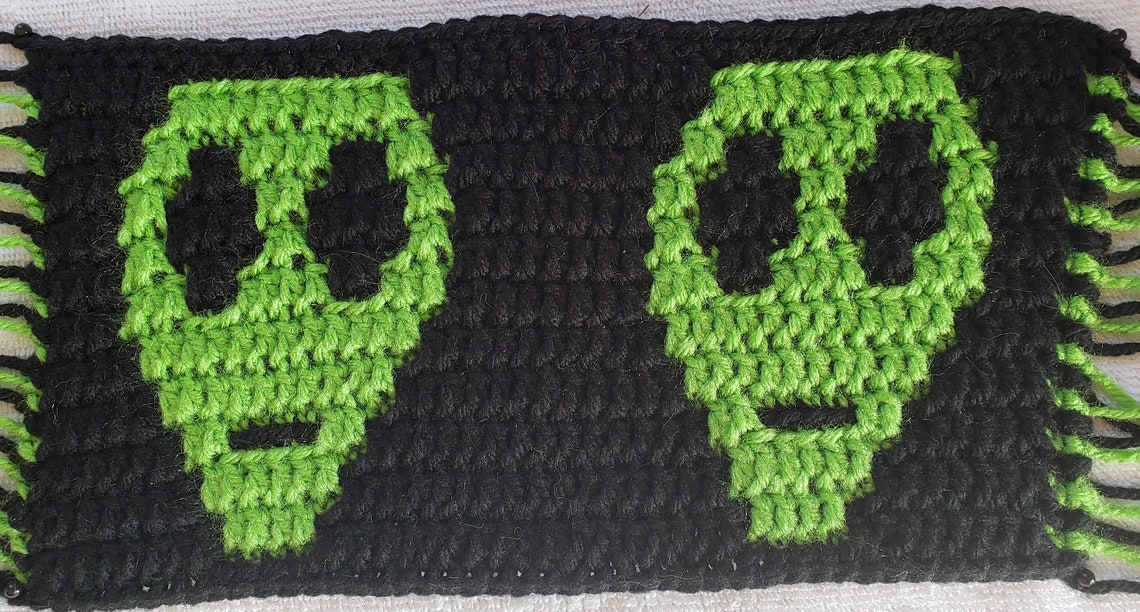 Alien Mosaic Crochet Pattern (PDF) - Etsy