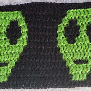Alien Mosaic Crochet Pattern (PDF) - Etsy