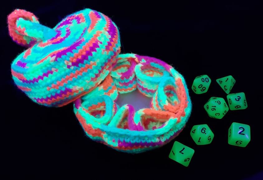 Gaming Dice Holder Crochet Pattern PDF - Etsy