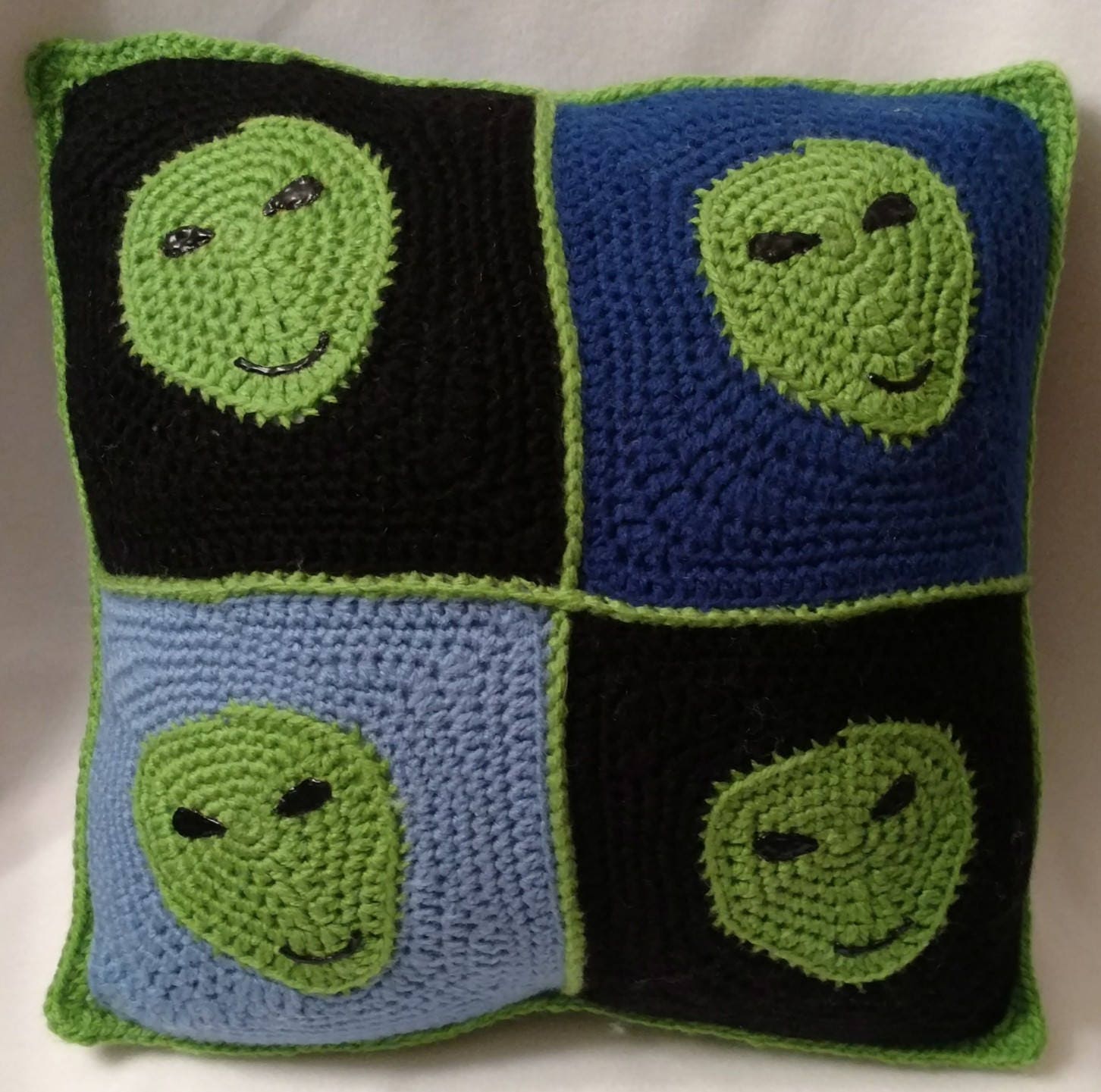 Crochet Alien Granny Square Pattern PDF - Etsy Hong Kong