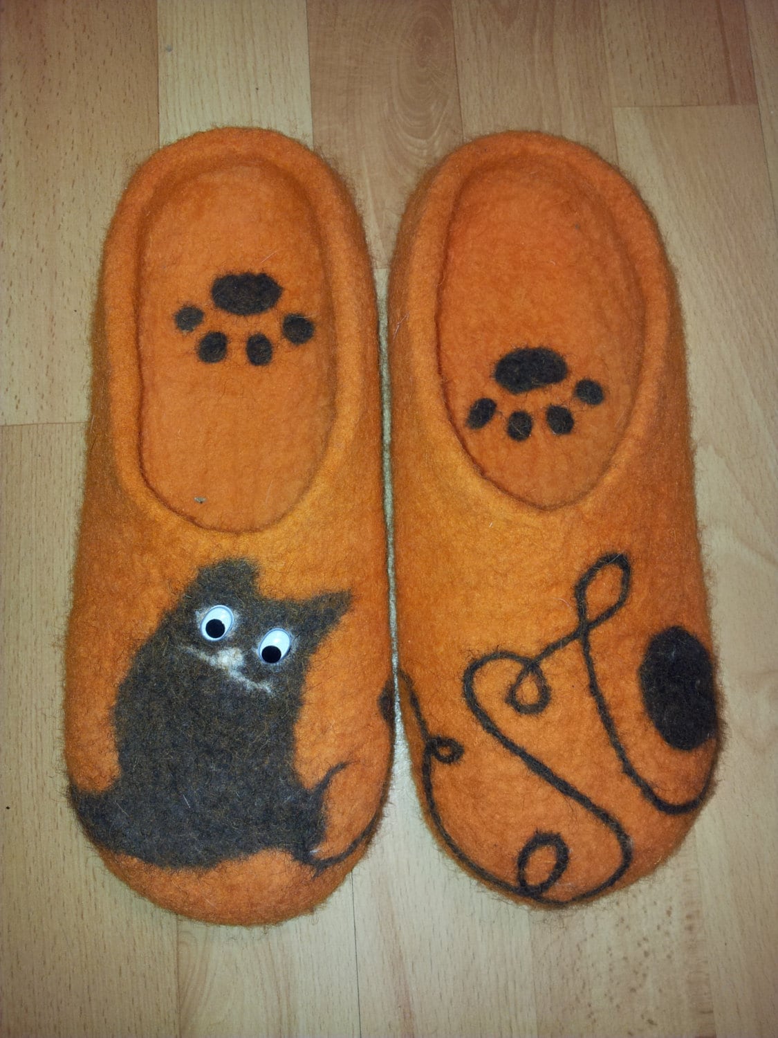 Felted Slippers. Natural Wool Slippers. Handmade Warm Soft House Shoes ...