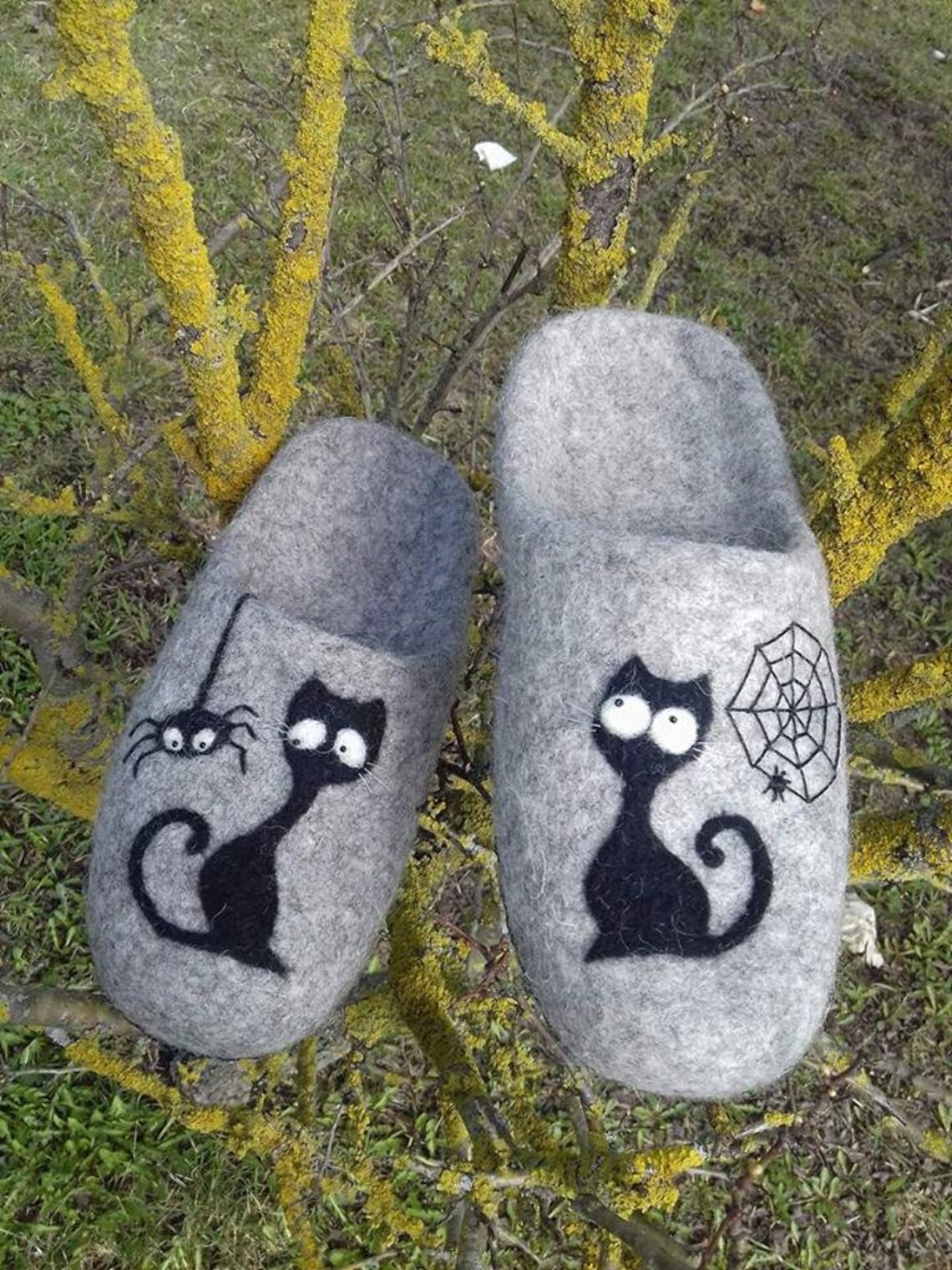 Felt Slippers Felted Shoes Felted Slippers Organic Shoes - Etsy