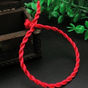 Men Woman Red Thread String of Faith Protection Love Lucky Kabbalah ...
