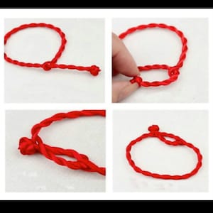 Men Woman Red Thread String of Faith Protection Love Lucky Kabbalah ...