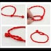 Men Woman Red Thread String of Faith Protection Love Lucky - Etsy