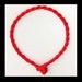 Men Woman Red Thread String of Faith Protection Love Lucky - Etsy
