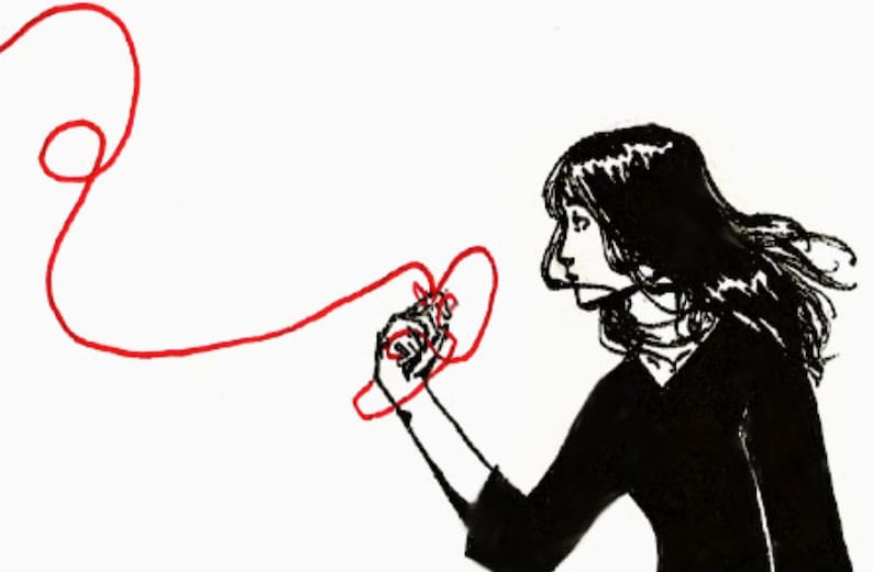 Men Woman Red Thread String of Faith Protection Love Lucky - Etsy