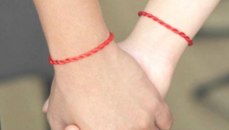 Men Woman Red Thread String of Faith Protection Love Lucky - Etsy