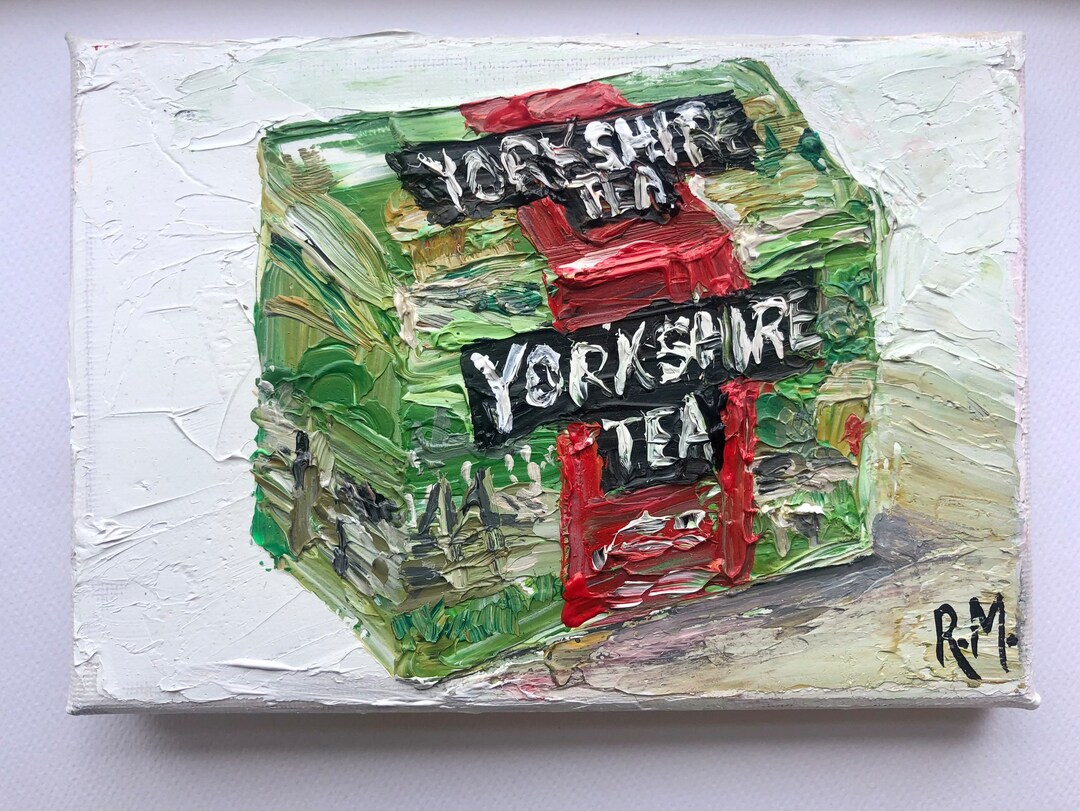 Yorkshire Tea Painting - Etsy