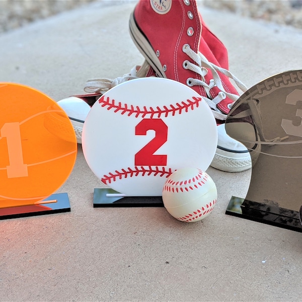 Acrylic Table Number - Etsy