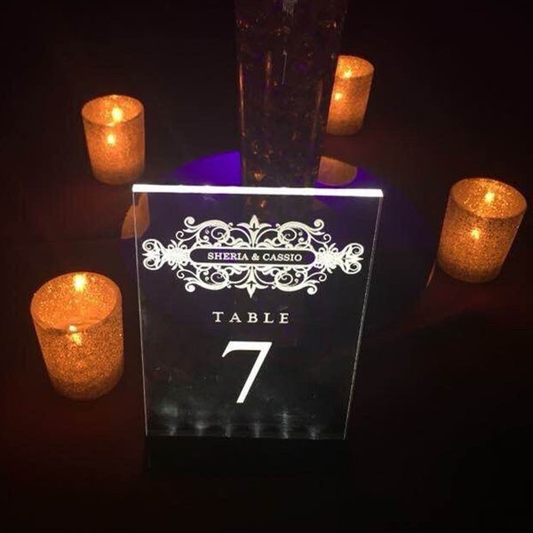 Table Markers - Etsy