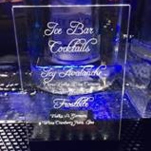 LED BAR MENU Signs Illuminated 8x10 Signature Drink Sign Wedding Bar ...