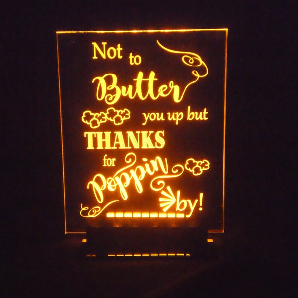 Popcorn and Candy Sign - Etsy