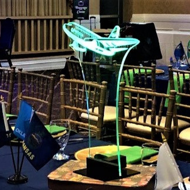 Airplane Centerpiece - Etsy