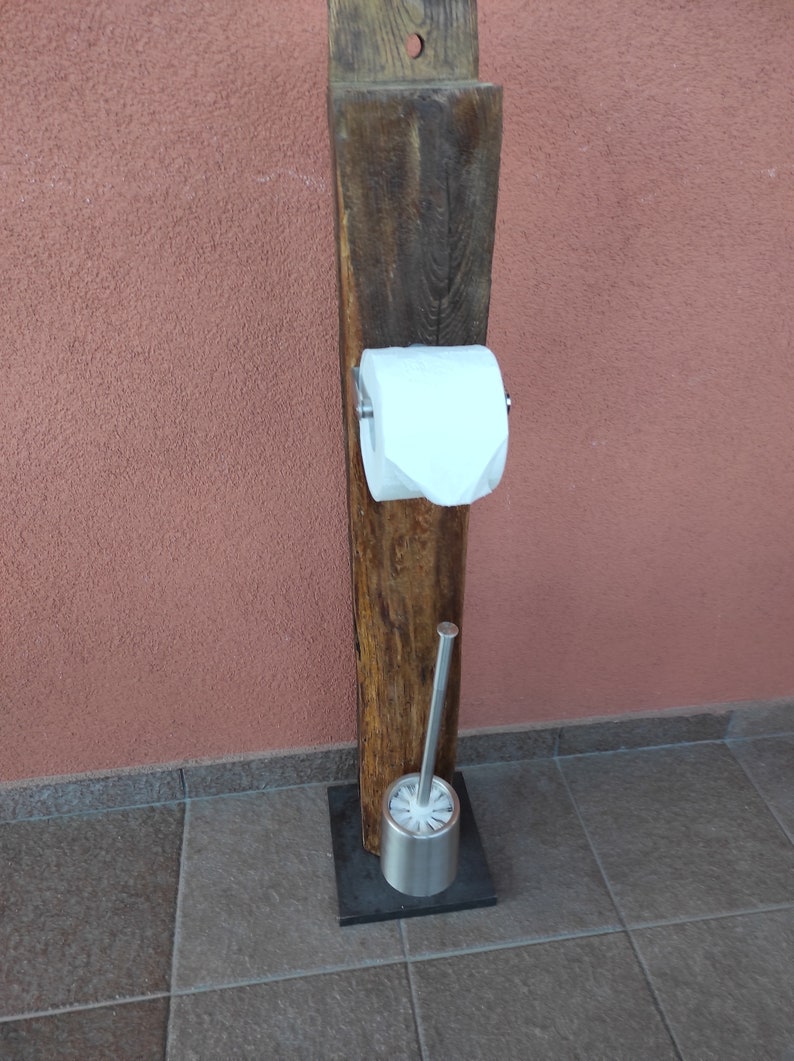 Toilet Set Made of Reclaimed Wood Rustic - Etsy