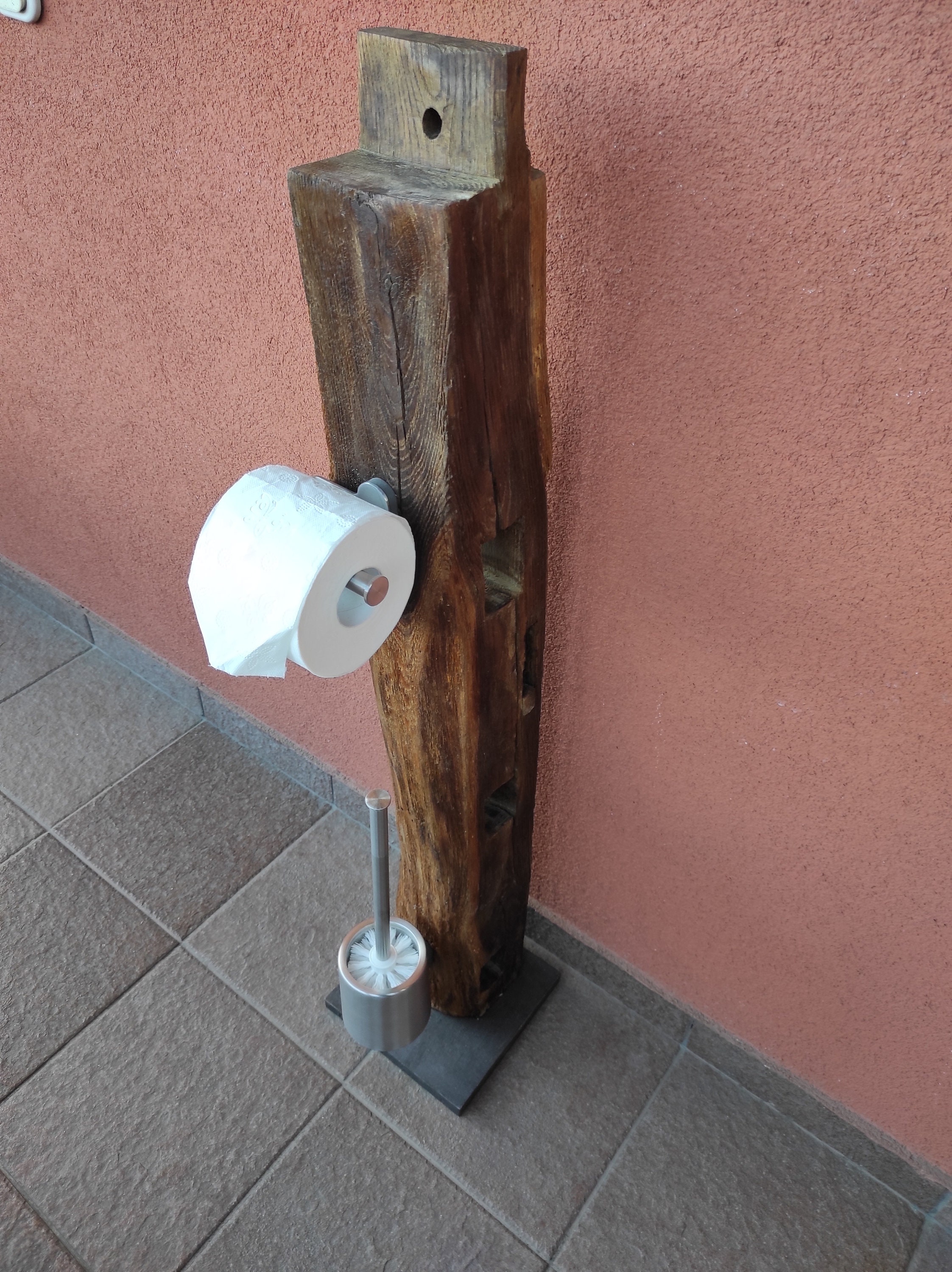 Toilet Set Made of Reclaimed Wood Rustic - Etsy