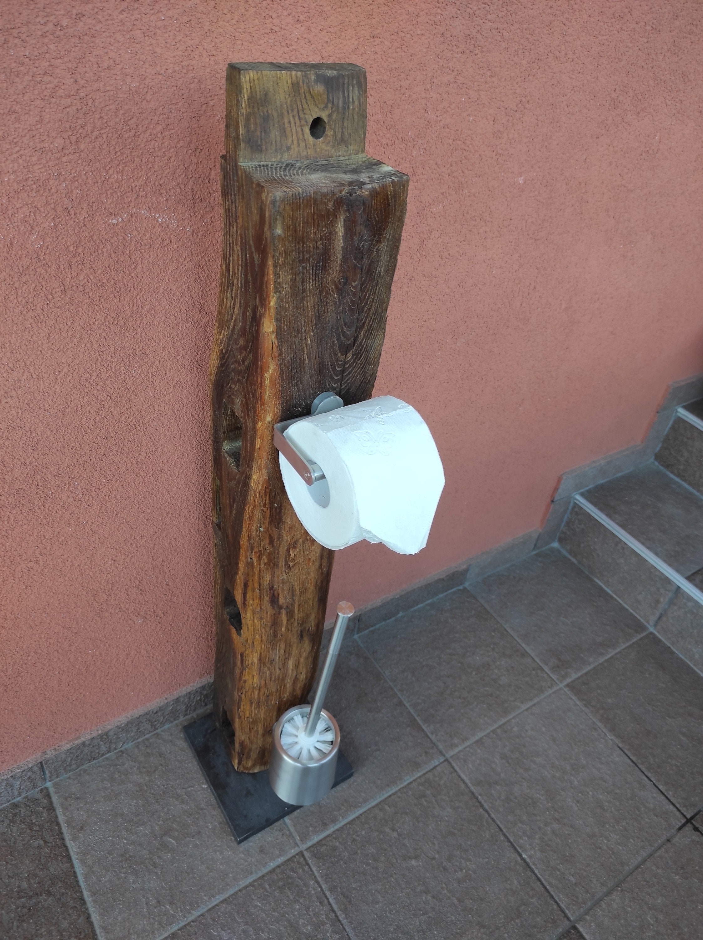 Toilet Set Made of Reclaimed Wood Rustic - Etsy