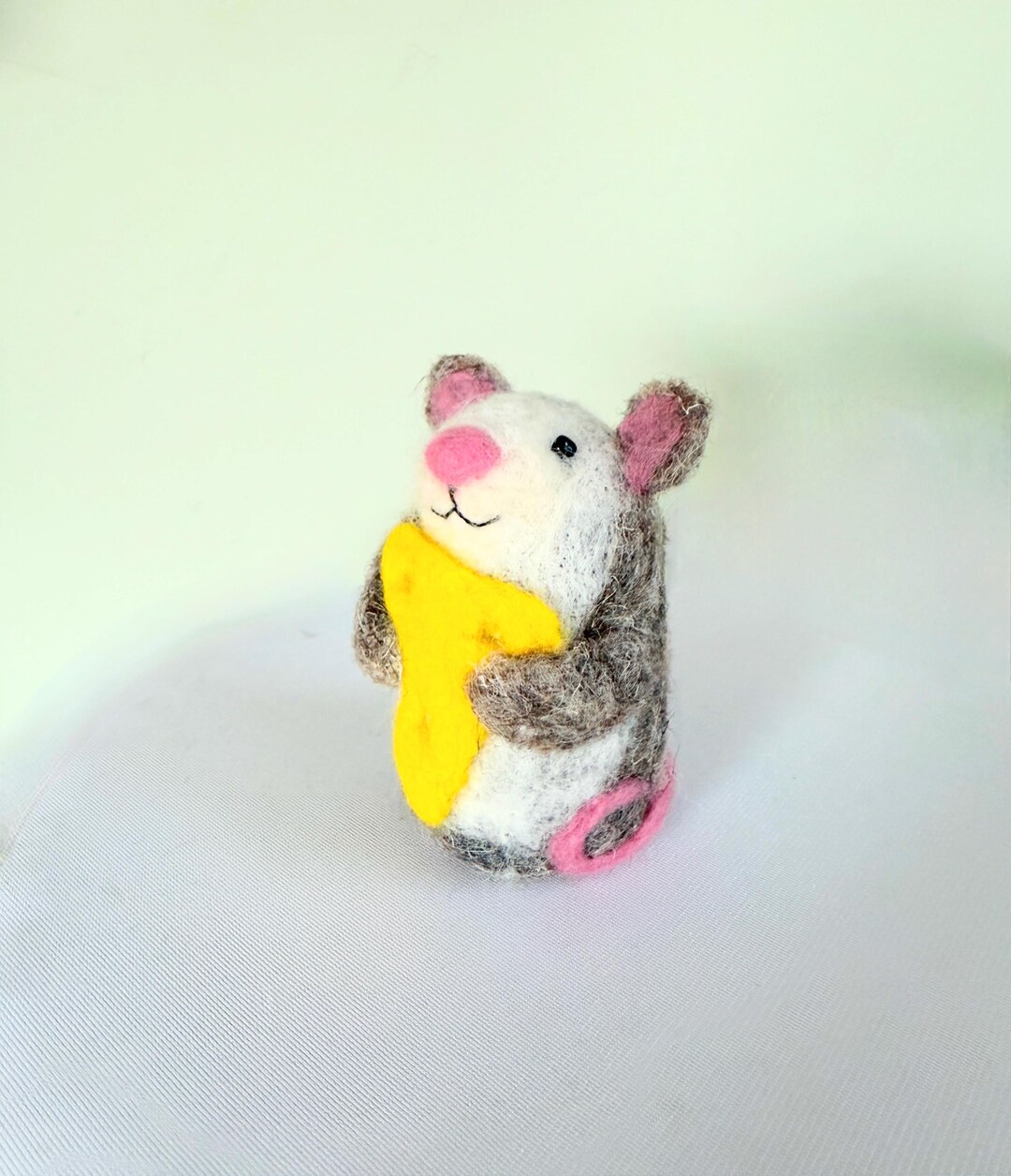 Felt Mouse Figurine Felt Mice Wool Mouse Needle Felted Mouse With ...