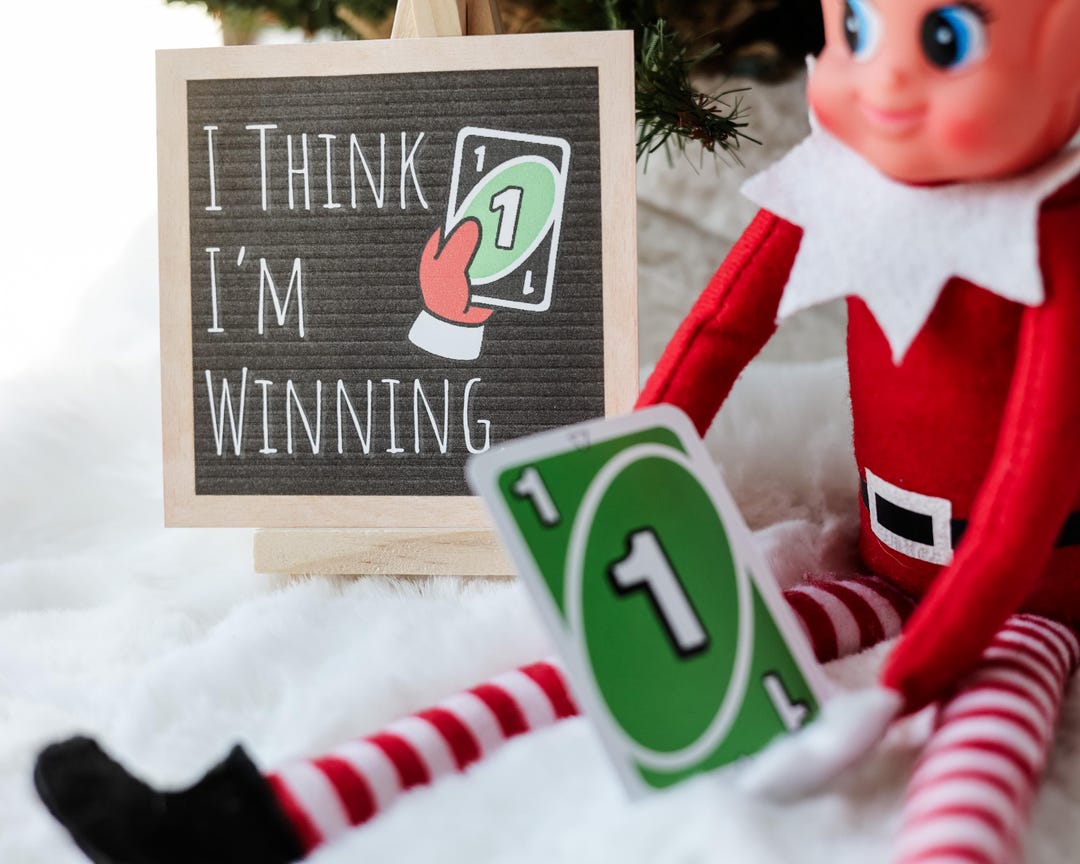 UNO Themed Elf Prop Set - Etsy