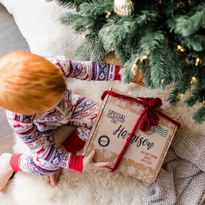 Christmas Eve Box, Christmas Gift for Kid, Santa Box, Personalized ...
