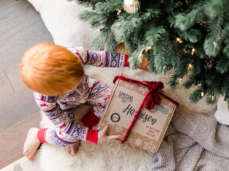 Christmas Eve Box, Christmas Gift for Kid, Santa Box, Personalized ...