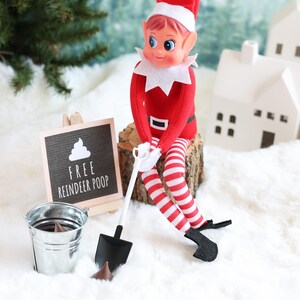 Elf Reindeer Poop Props - Etsy