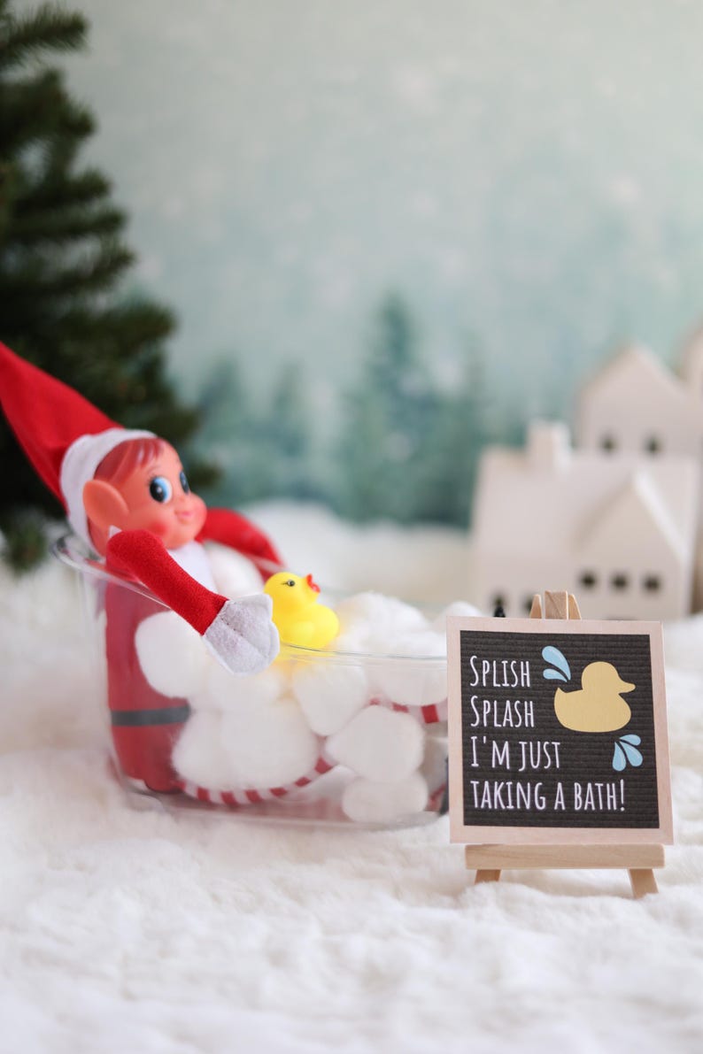 Elf Bath Props - Etsy