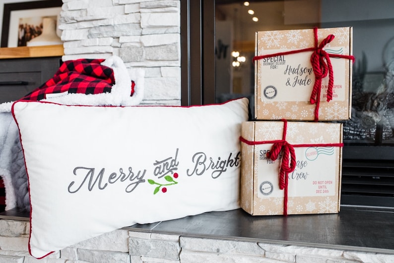 Christmas Eve Box, Christmas Gift for Kid, Santa Box, Personalized ...