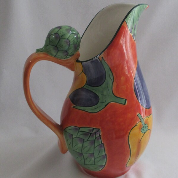 Clay Pitcher - Etsy