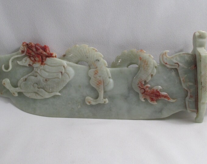 Jade Sword Guard Pendant, Carved Hetian Nephrite, Antique - Etsy