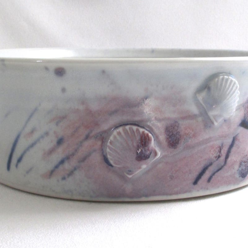 Pottery Shell Bowl - Etsy