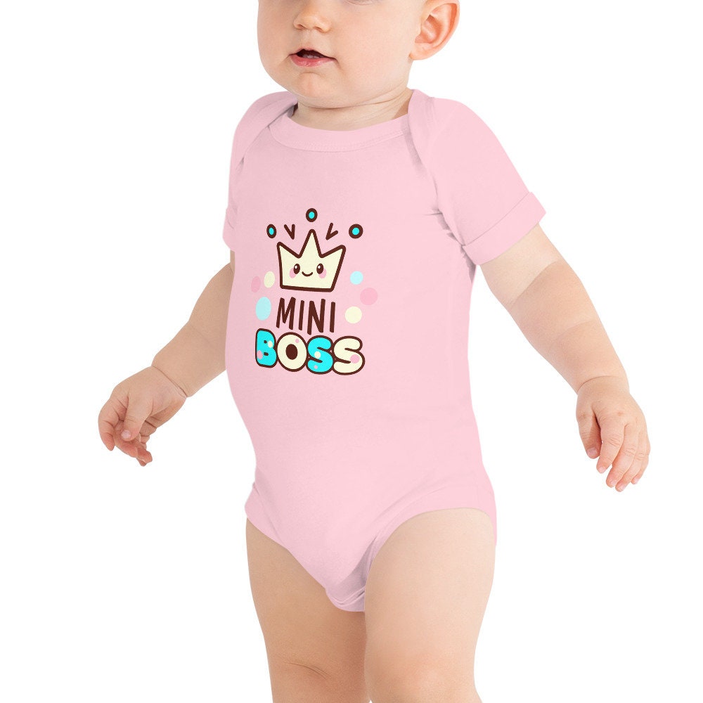 Mini Boss Crown Baby Bodysuit - Etsy