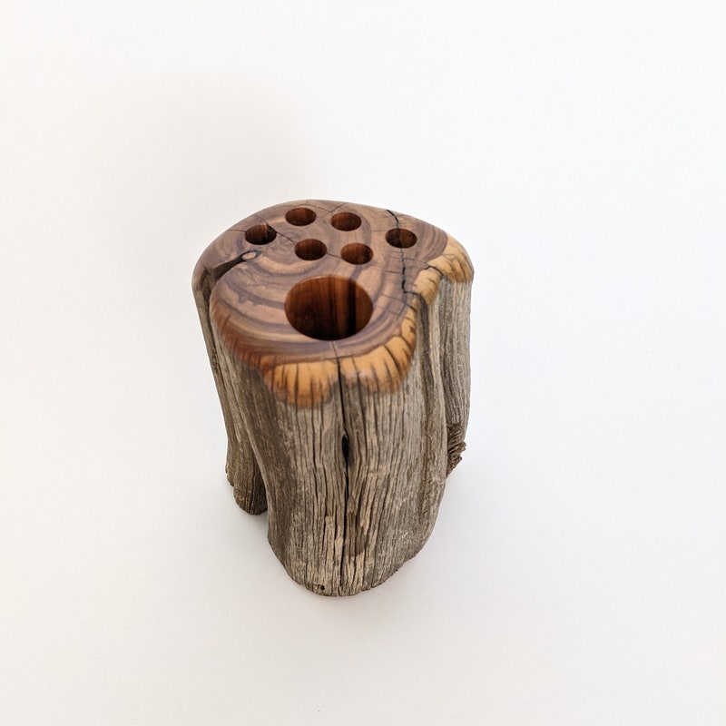 Rustic Pencil Holder - Etsy