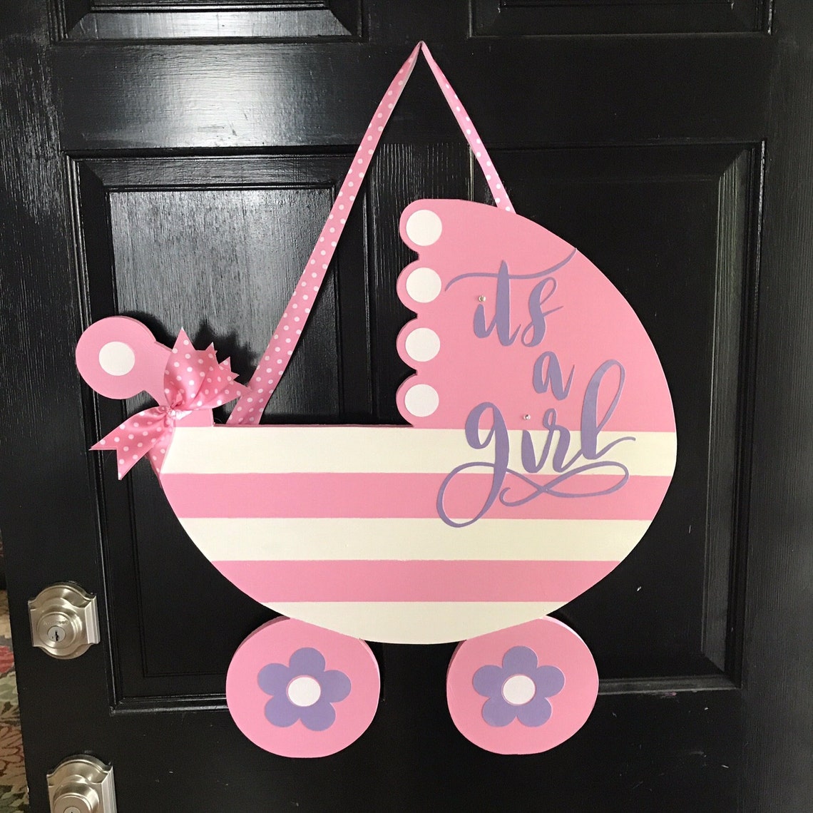 It’s a Girl Door Hanger - Etsy