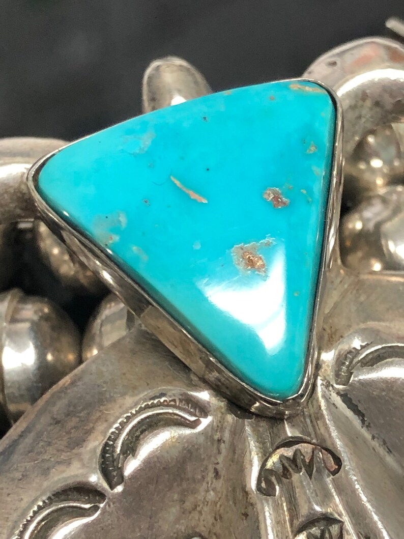 Handcrafted by Native American Silversmith Vintage Genuine - Etsy