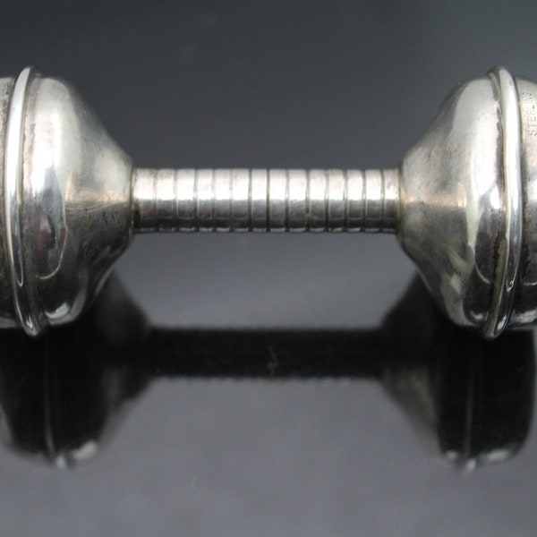 Silver Baby Rattle - Etsy