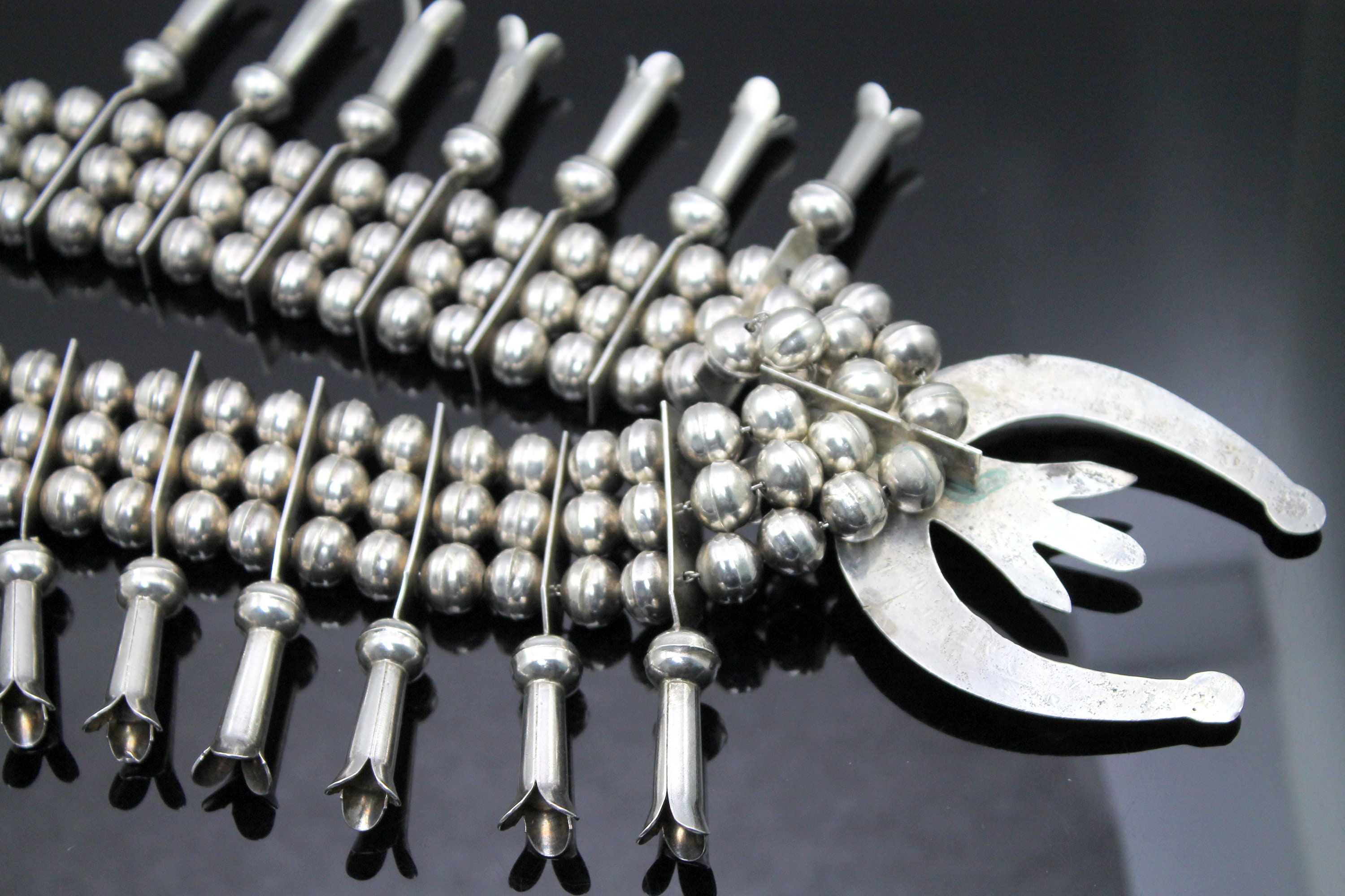 Handcrafted by Native American Silversmith Vintage Genuine - Etsy