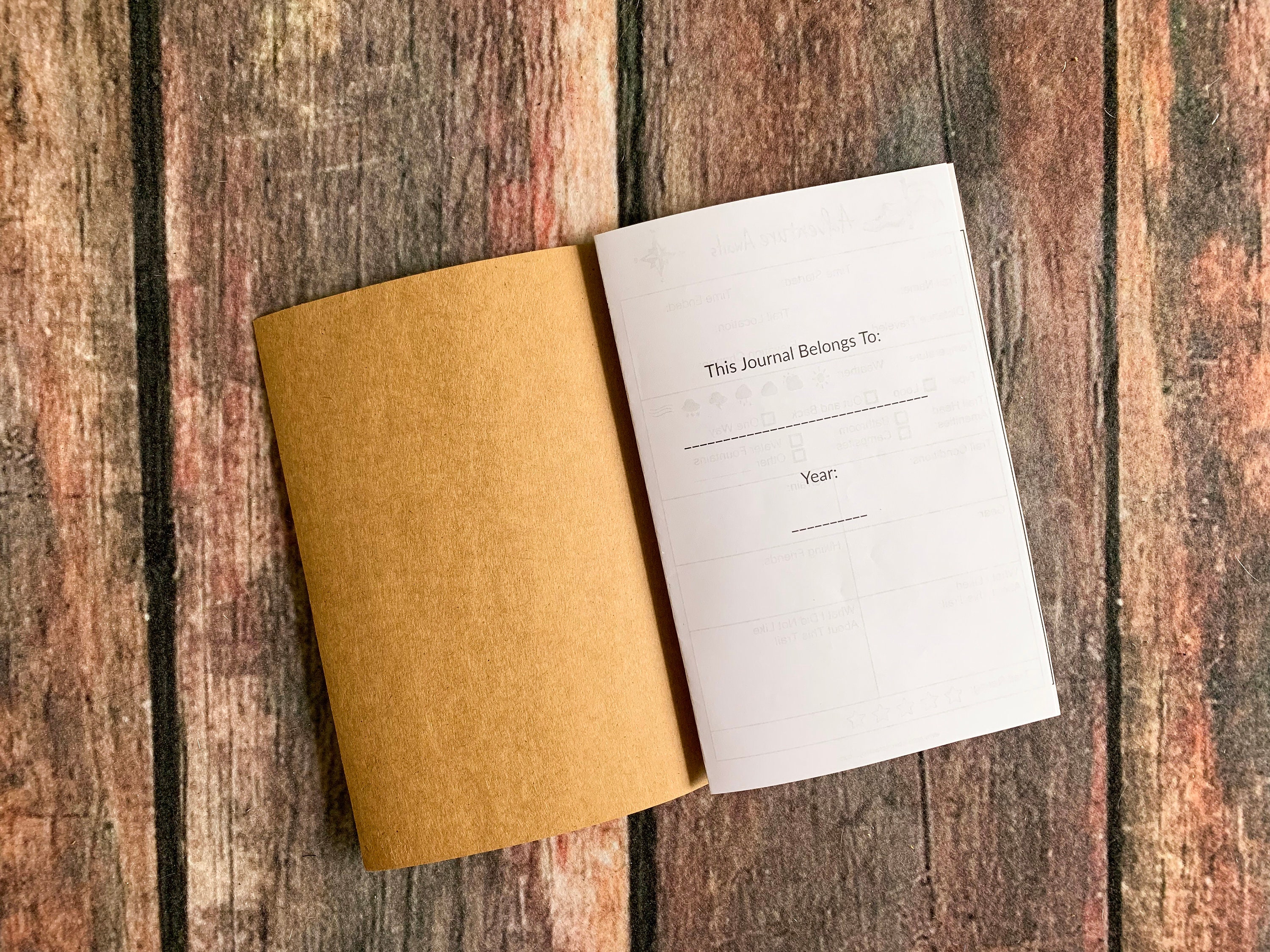 Printable Little Kid Hiking Journal Hiking Notebook Hiking - Etsy