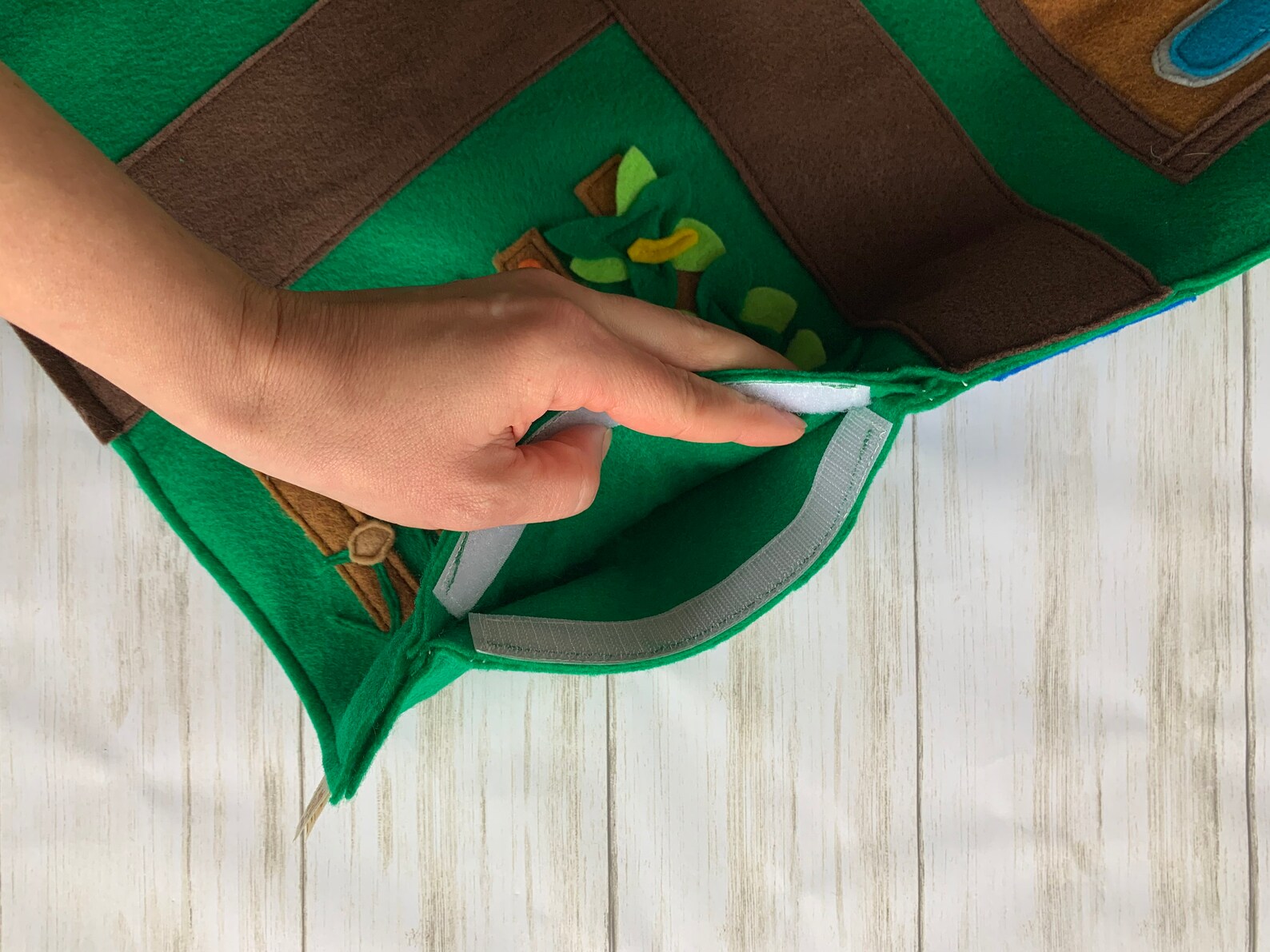 REVERSIBLE Homestead/river Play Mat Farming Playscape River | Etsy