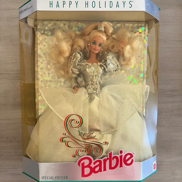 1992 Holiday Barbie - Etsy