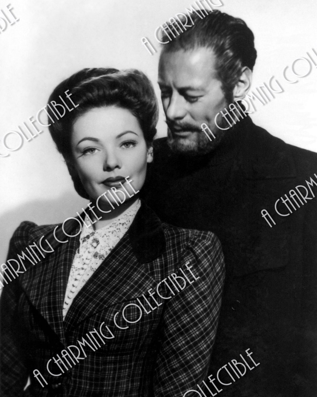Gene Tierney & Rex Harrison 5x7, 8x10 Photo Print 1947 "the Ghost and ...