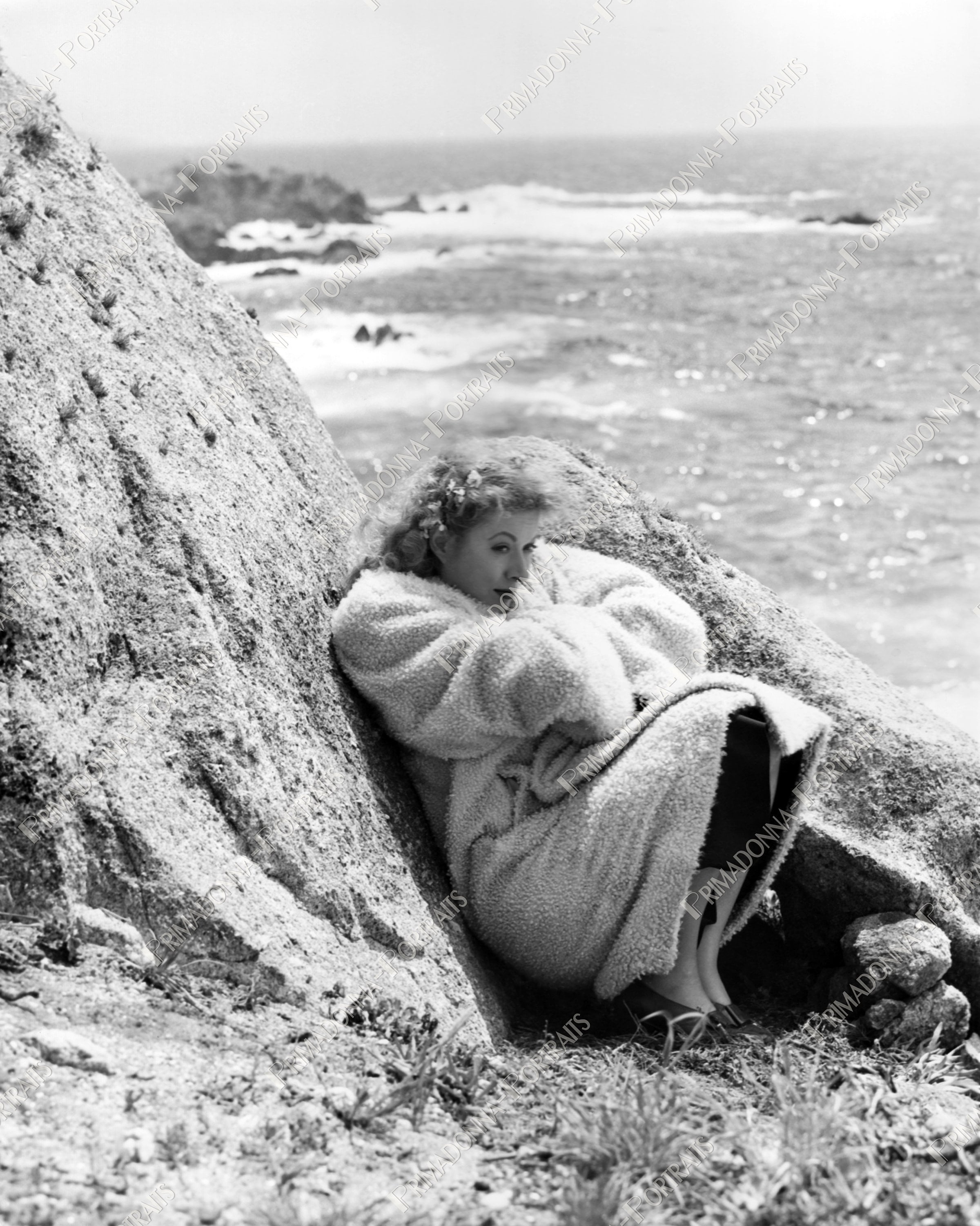 GREER GARSON 5x7, 8x10, or 11x14 1947 "desire Me" Elegant Beach Side ...