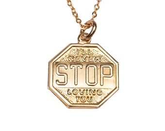 Gold Stop Sign - Etsy