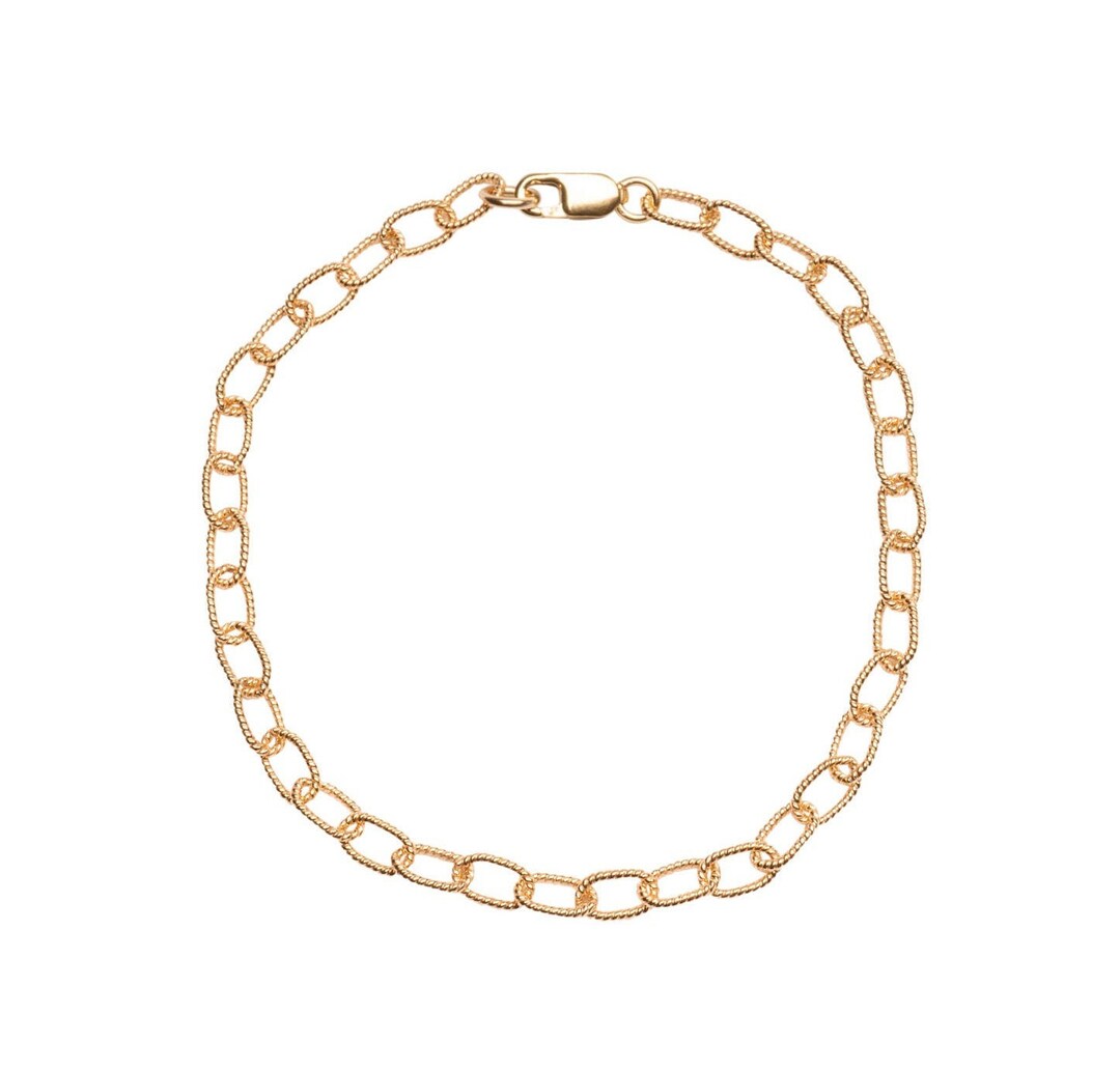 14k Gold Filled Venus Bracelet: Delicate Chain Link - Etsy