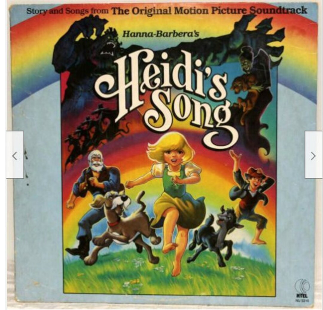 Vtg 1982 Hanna- Barbera's Heidi's Song Original Motion Picture Record ...