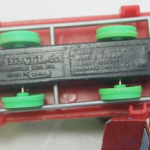 2 Thomas the Train Ertl 1987 1988 6 Green Engine Red Bus Bertie Percy ...