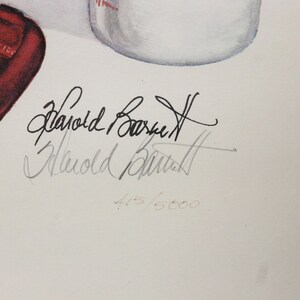 Harold Barnett After the Run Signed Print Numbered 1978 Framed Nike Adidas Sport - Etsy